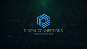 پروژه افترافکت نمایش لوگو اتصالات دیجیتال Digital Collections Logo ...